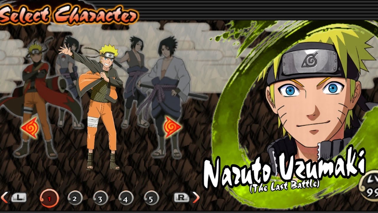 (NARUTO ULTIMATE NINJA IMPACT MOD) MOD TEXTURE NARUTO BREAK ARMOR THE ...