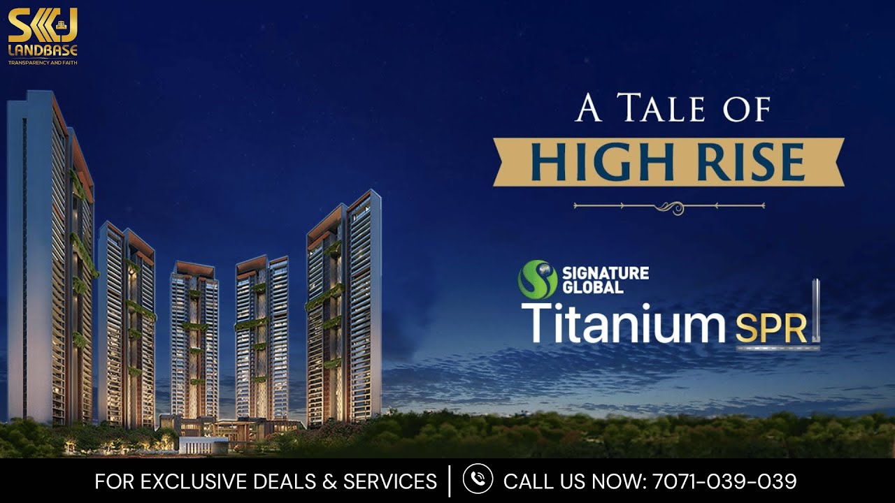 Signature Global Titanium Phase 2 | Sector 71 Gurugram | 3.5 & 4.5 BHK ...