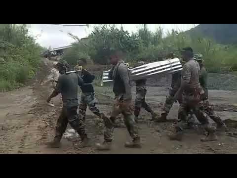 Land slide at Tupul: Rescue operations ; 30 June 2022