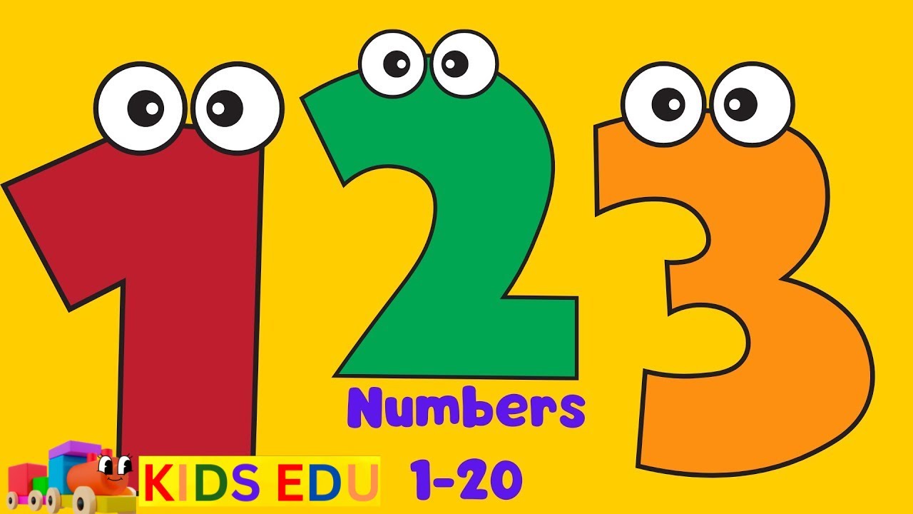 Numbers 1-20 for Kindergarten | Learn the Numbers 1-20 with Nursery ...