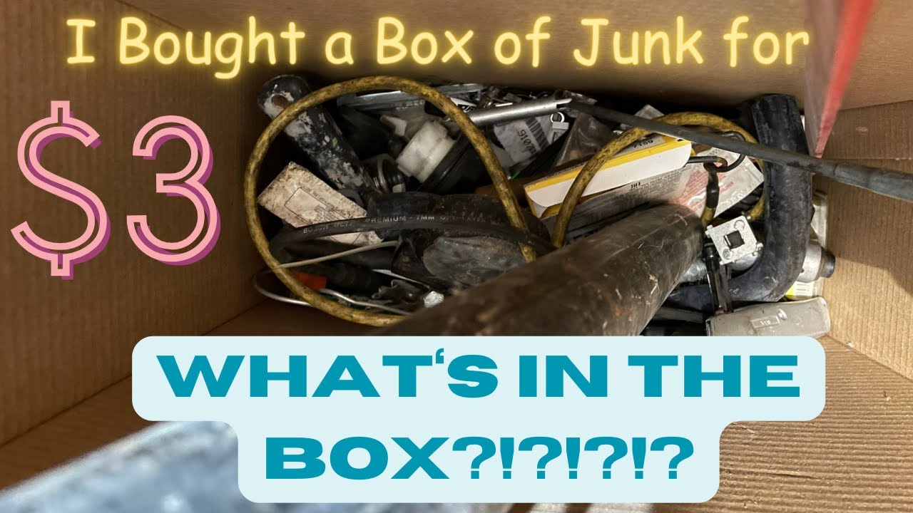 I Bought a Box of Junk for $3. What's Inside? - YouTube