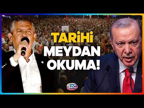 ÖZGÜR ÖZEL'DEN ERDOĞAN'A KALESİNDE SERT SÖZLER: \
