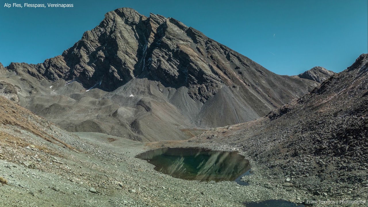 Alp Fless, Flesspass, Vereinapass, - YouTube