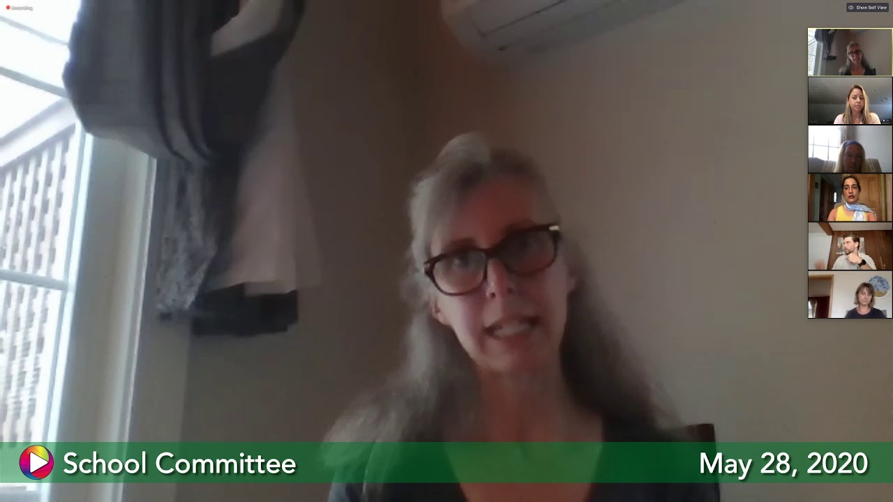 School Committee, May 28, 2020 - YouTube