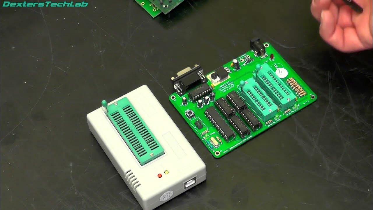 DL241 Reverse Engineering PALs With DuPAL For Quantel Paintbox Emulator - YouTube