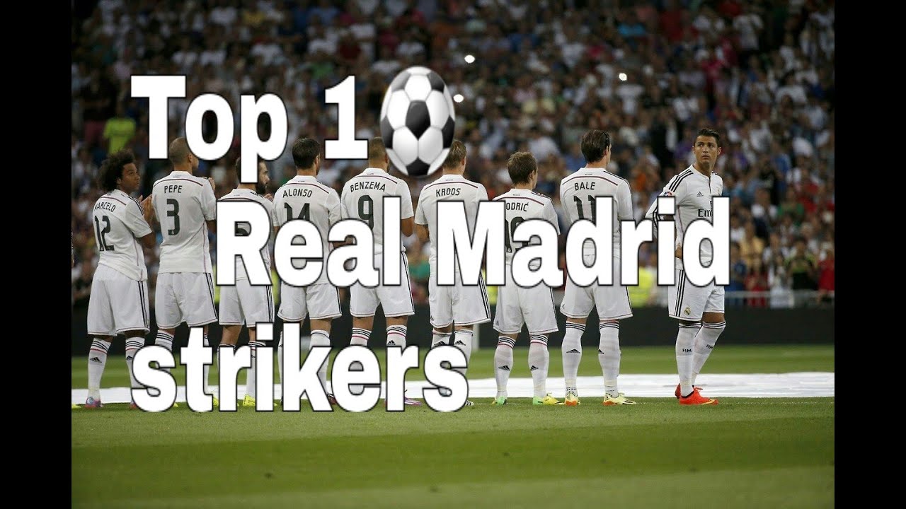 #2 Top 10 Real Madrid strikers ( data : january 2016 ) - YouTube