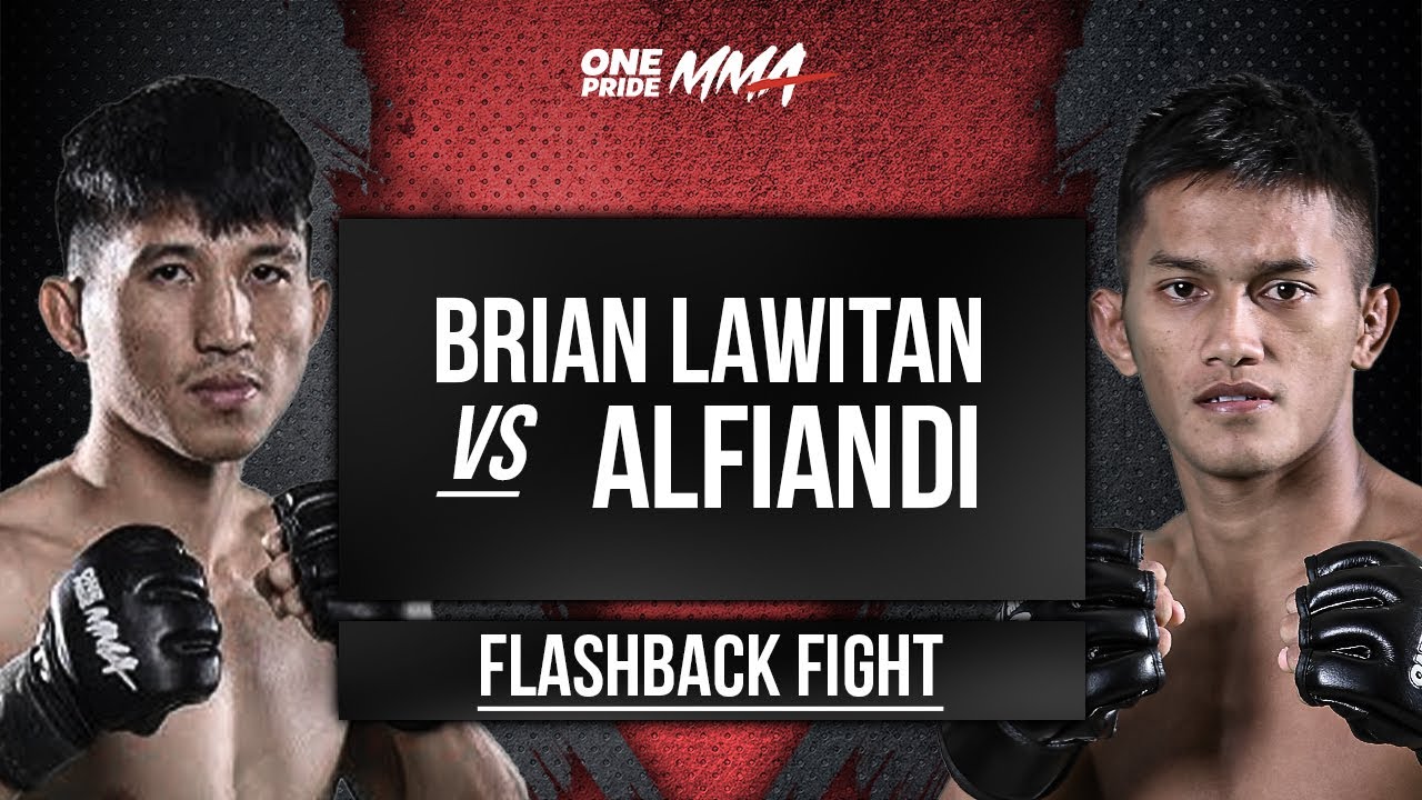 BRIAN LAWITAN VS ALFIANDI | FLASHBACK ONE PRIDE MMA - YouTube