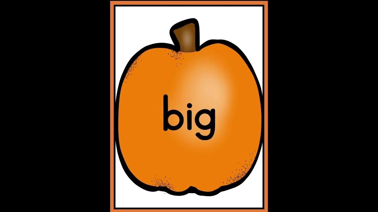 🎃 Pumpkin-Themed Sight Words Set 3| Learn 10 Dolch Pre-Primer Words for ...