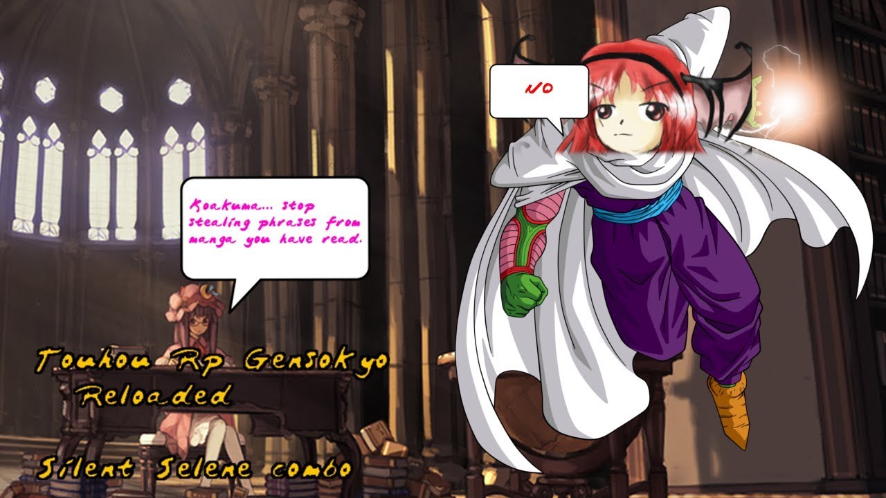 Touhou Rp Gensokyo Reloaded Koakuma Silent Selene Combo - YouTube