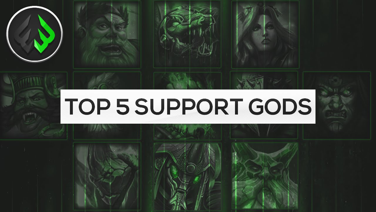 CURRENT TOP 5 SUPPORT GODS IN SMITE - Smite - Weak3n - YouTube
