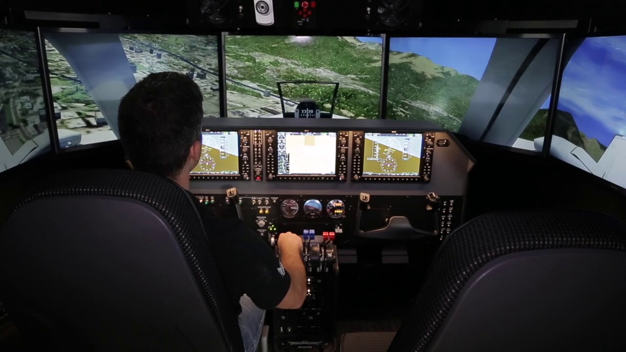 THE BEST FLIGHT SIMULATOR FOR FLIGHT SCHOOLS! ONTOP DUO MEG by Virtual ...