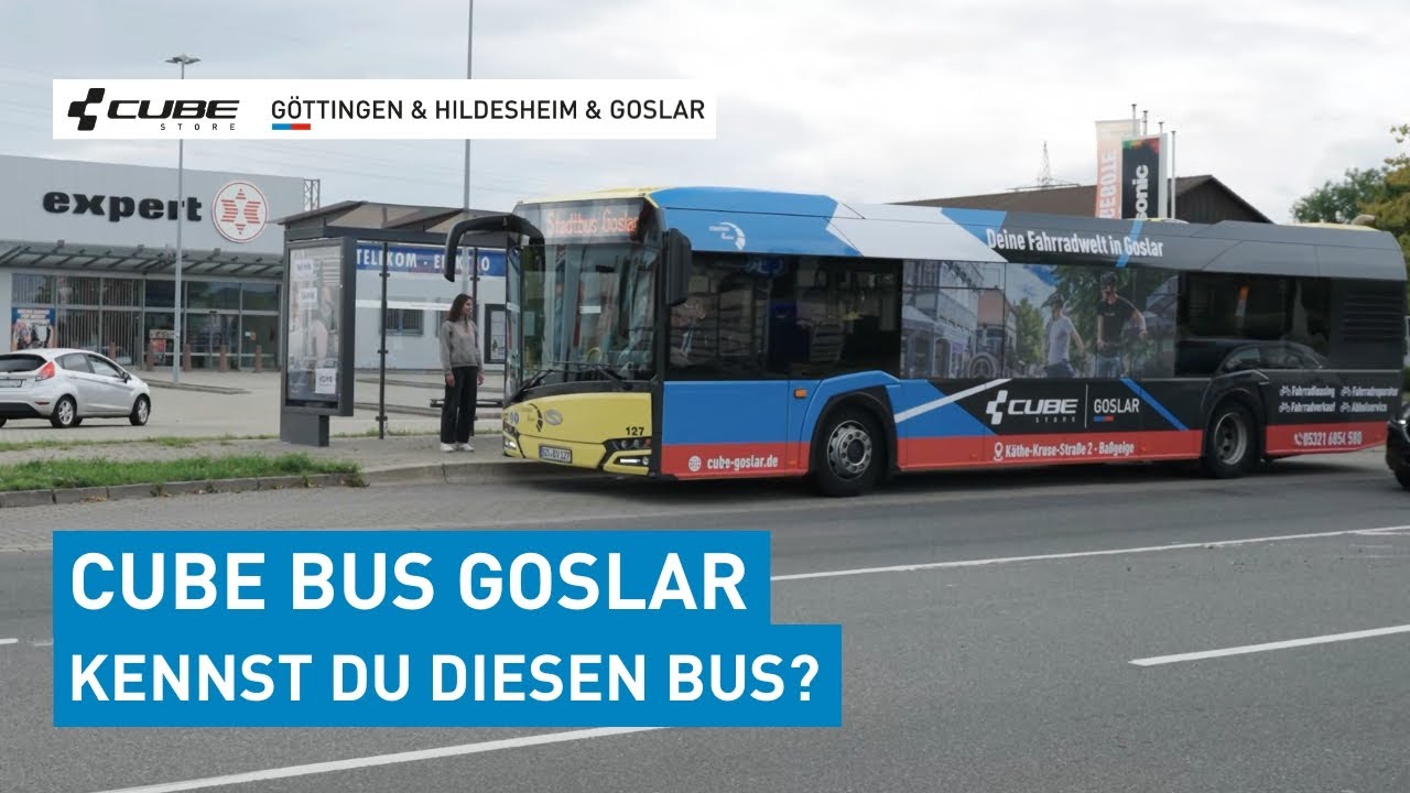 Kennst Du diesen Bus? Steig ein und komm vorbei! In den CUBE Store ...