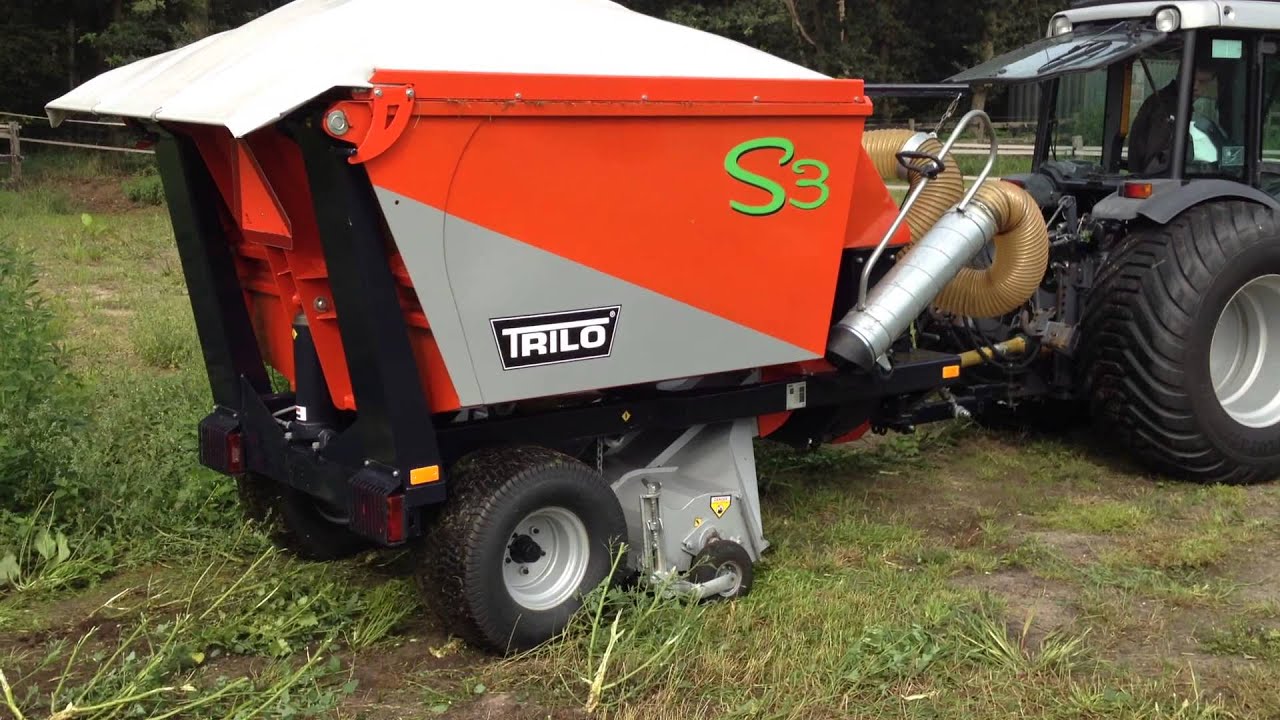 Trilo S3 Cutting Grass - YouTube