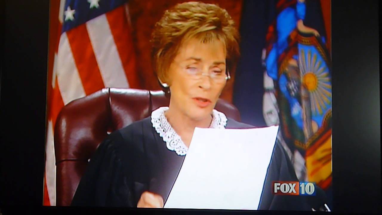 Judge Judy Vs. Facebook - YouTube