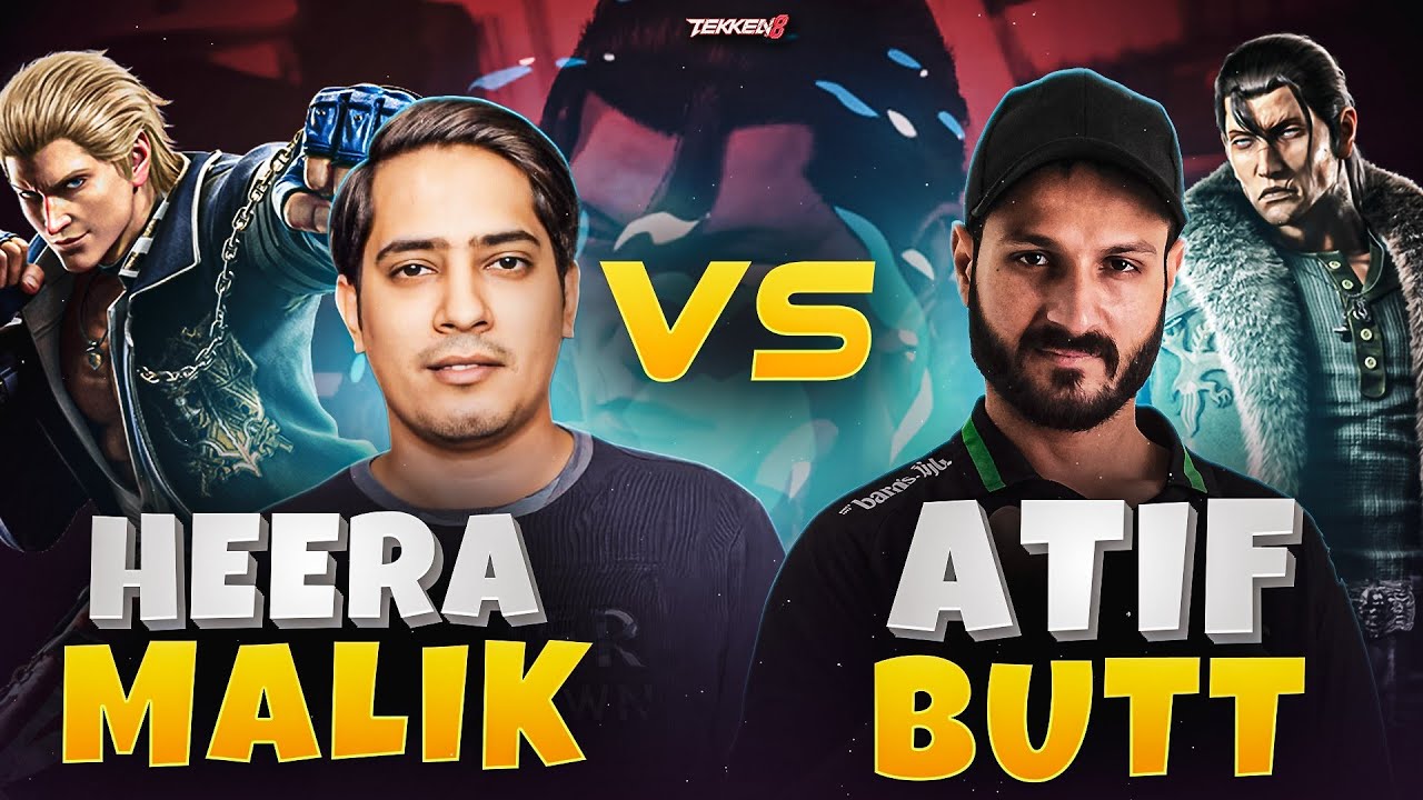 Tekken 8 Legendary Fight: (Atif Butt) Dragunov vs (Heera Malik) Steve ...
