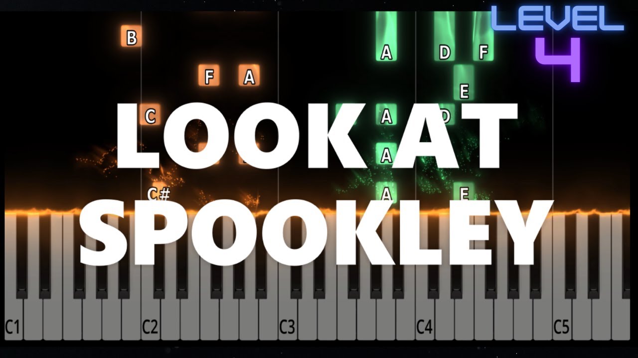 Look at Spookley - Spookley the Square Pumpkin - ADVANCED Piano ...