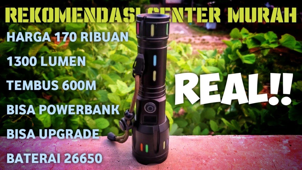 KUPAS TUNTAS SENTER COBA FT351 / Senter Murah Terbaik Versi Area Oprek ...