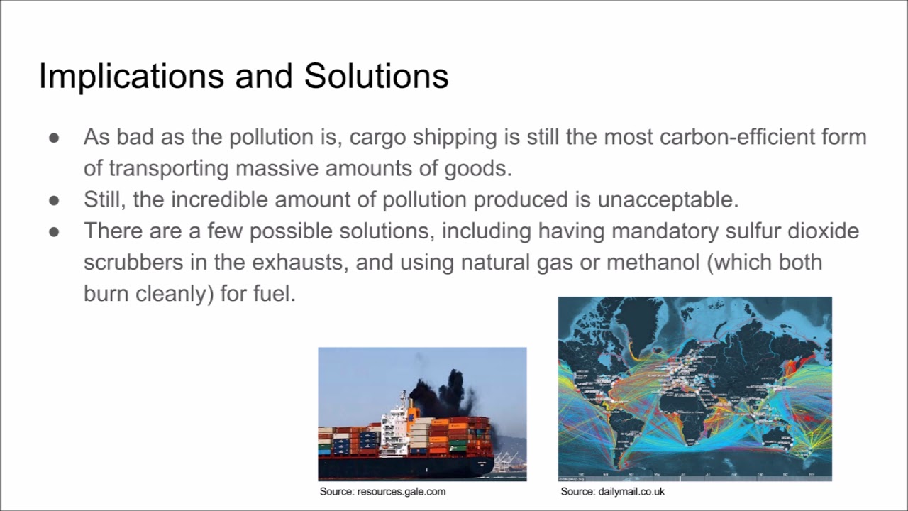 The Effects of Cargo Ships on Global Society - YouTube