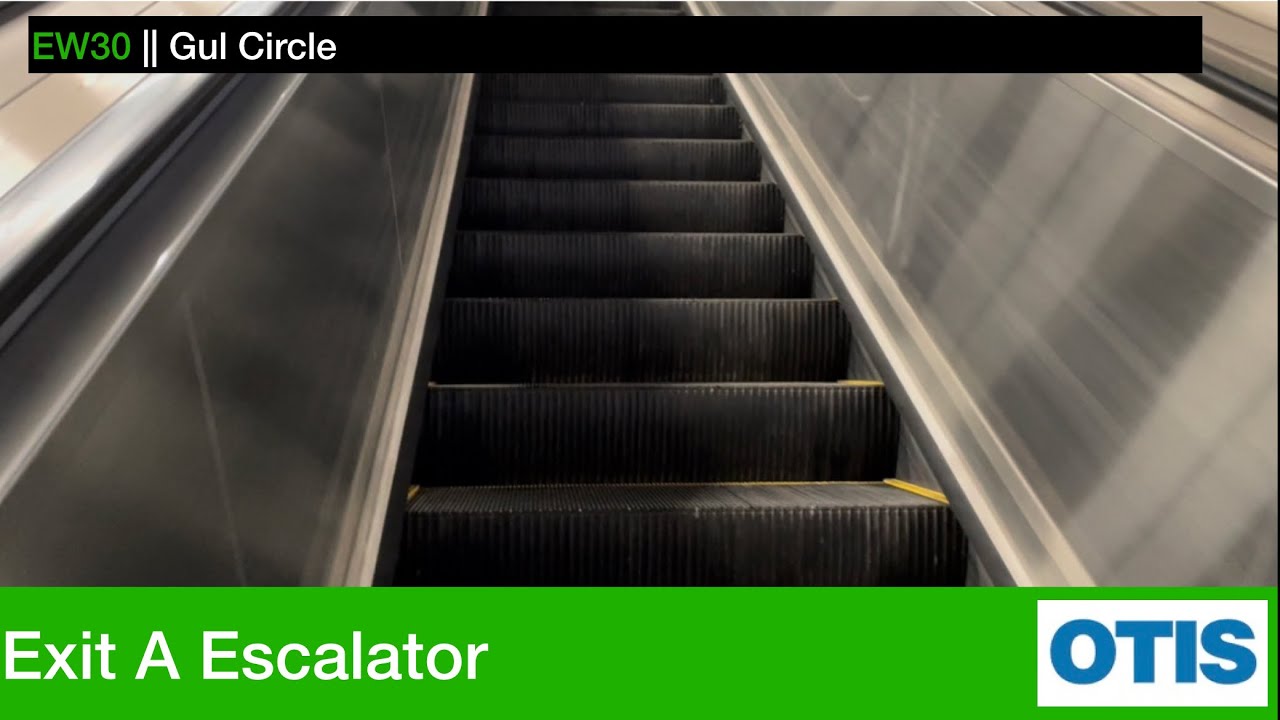 Gul Circle MRT Station || Otis Escalator (Exit A) - YouTube