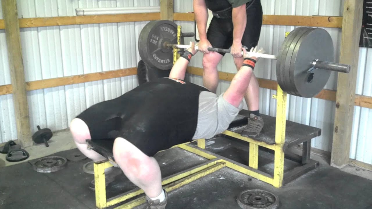 Lexx with 405 pounds - YouTube