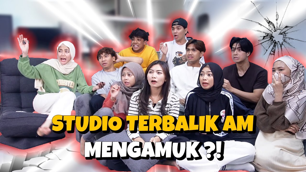 STUDIO TERBALIK AM MENGAMUK ?! PILIH KAD ANDA ! - YouTube
