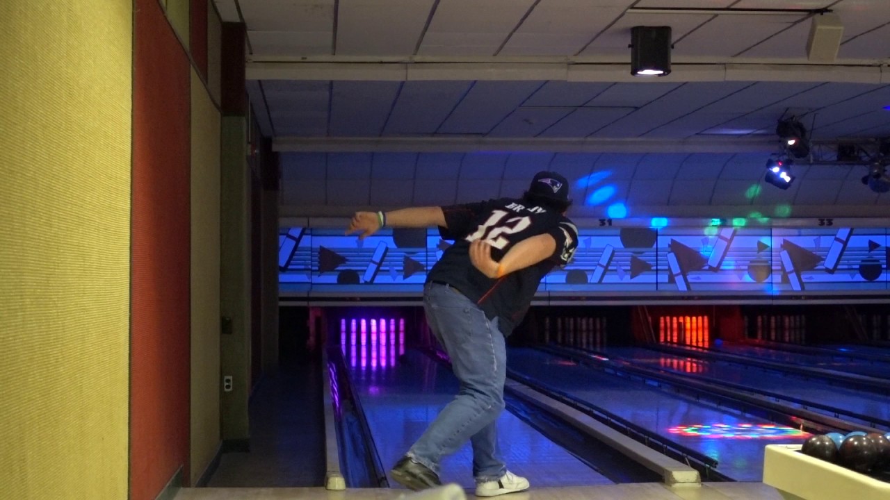 Candlepin Bowling Triple Strike!! - YouTube