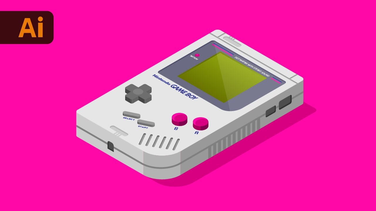 Adobe Illustrator Tutorial - How to Create Isometric Flat Design ...