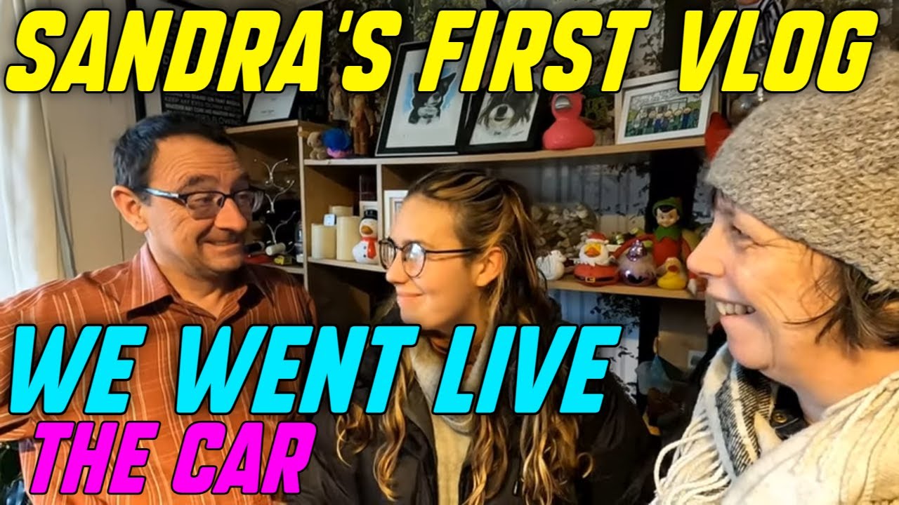 Sandra First Vlog | We Went Live | The Car - YouTube
