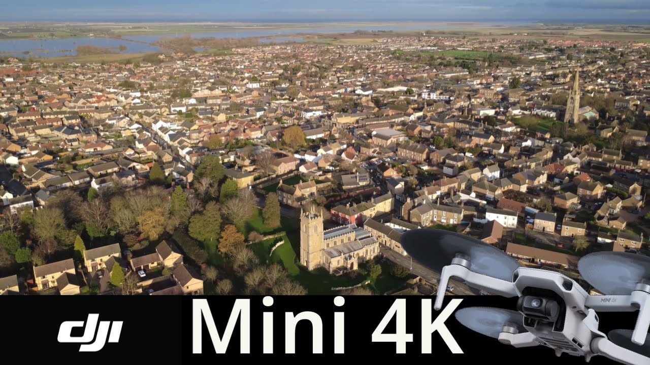 DJI MINI 4K | TEST FLIGHT 4K 30fps - YouTube