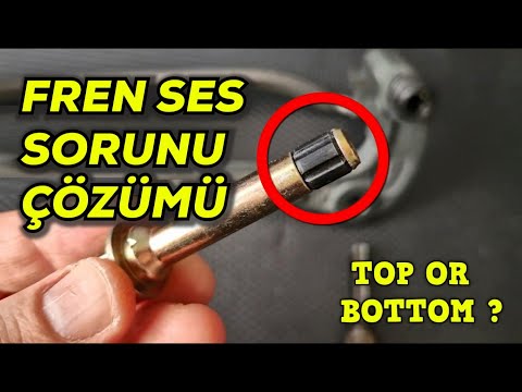 FREN SES SORUNU ÇÖZÜMÜ. KALİPER PİMİ BAKIMI NASIL YAPILIR?