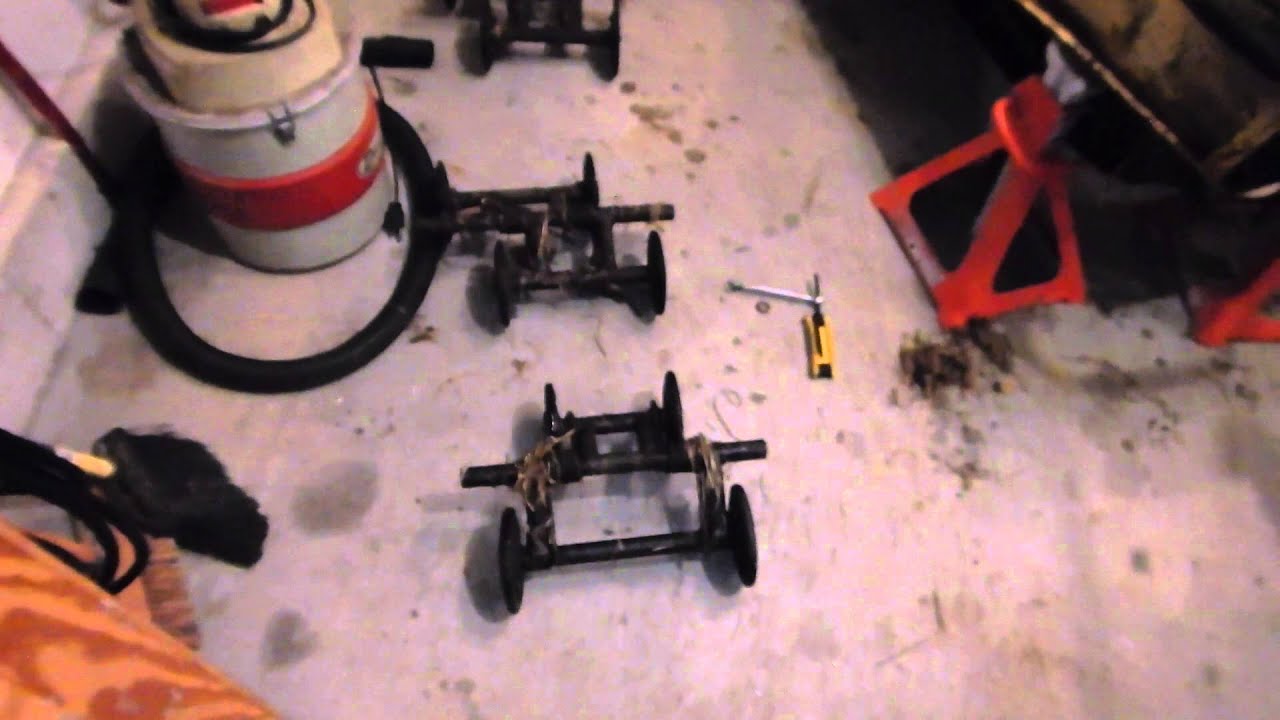 Replacing drive cogs on a 1970 SkiDoo PT. 2 - YouTube