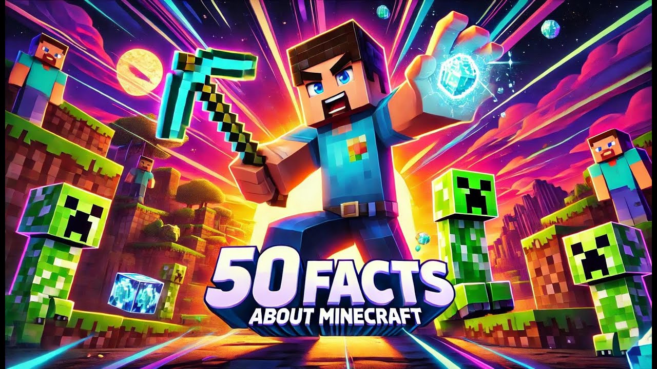 50 facts about Minecraft - YouTube