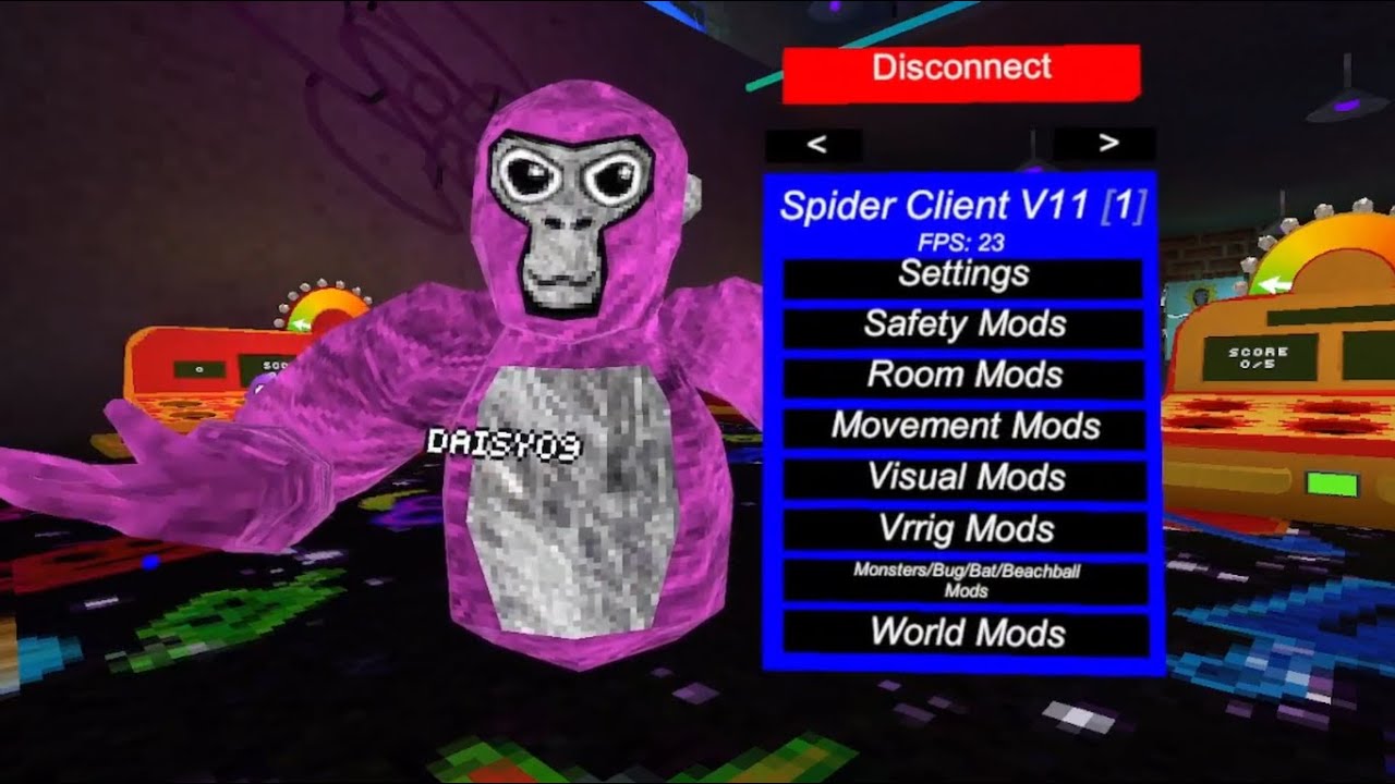 Spider Client V11 Showcase (My Menu) | FULLY UND | OP | Bubble Mods ...