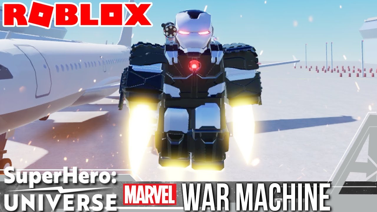 War Machine: Fight Moves Showcase | SuperHero: Universe | ROBLOX - YouTube
