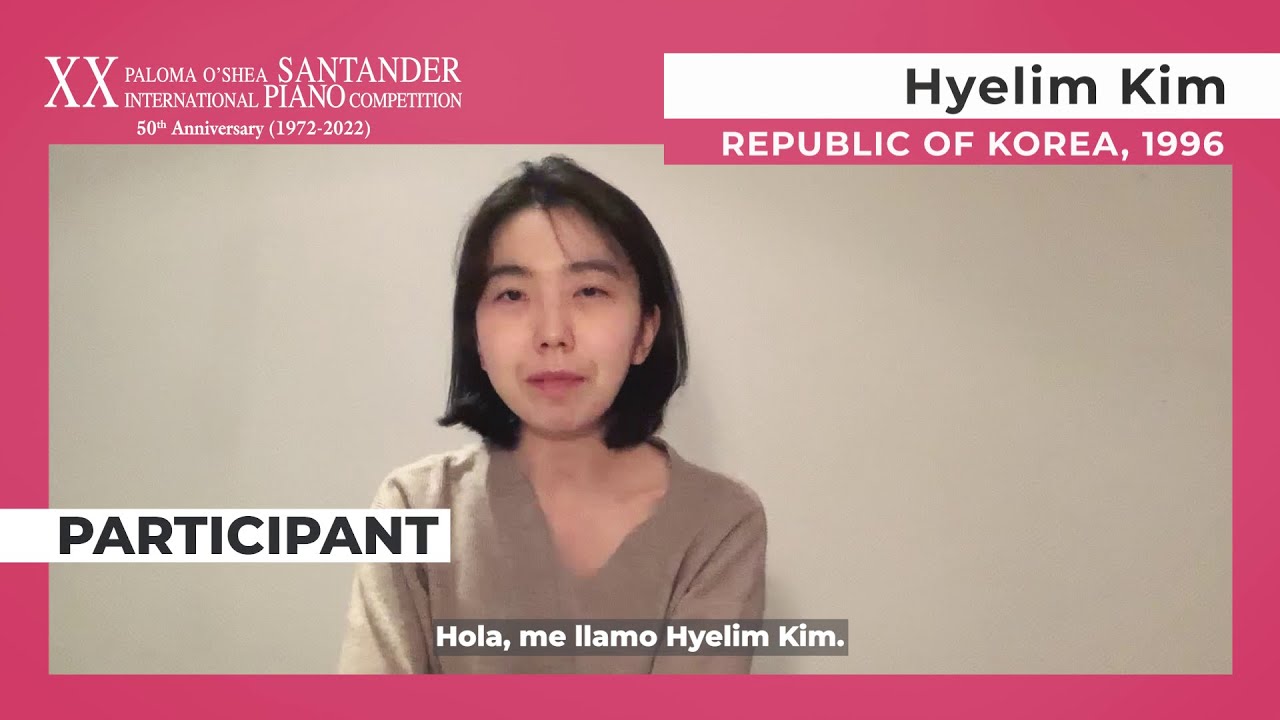Hyelim Kim / Participant of the XX Paloma O’Shea Santander ...