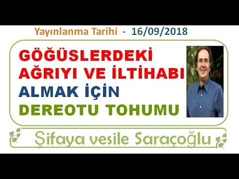 KADINLARIN GÖĞÜSLERİNDEKİ AĞRIYI VE İLTİHABI ALMAK İÇİN DEREOTU TOHUMU ~ Şifaya vesile Saraçoğlu