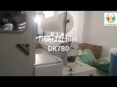 Truetzschler DK780 | Carding |Lap Carding | Spinning Vlogs - YouTube