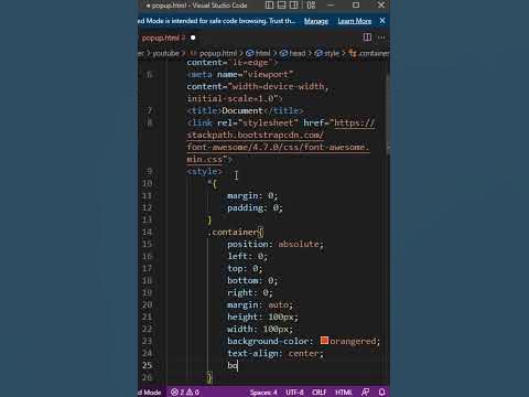 Social Media Icons | HTML, CSS, and JavaScript - YouTube