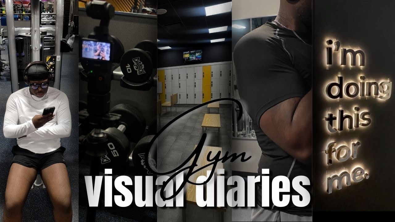 TAKING ON MY 20’S | GYM VISUAL DIARIES 004 | Gym Routine For Beginners ...