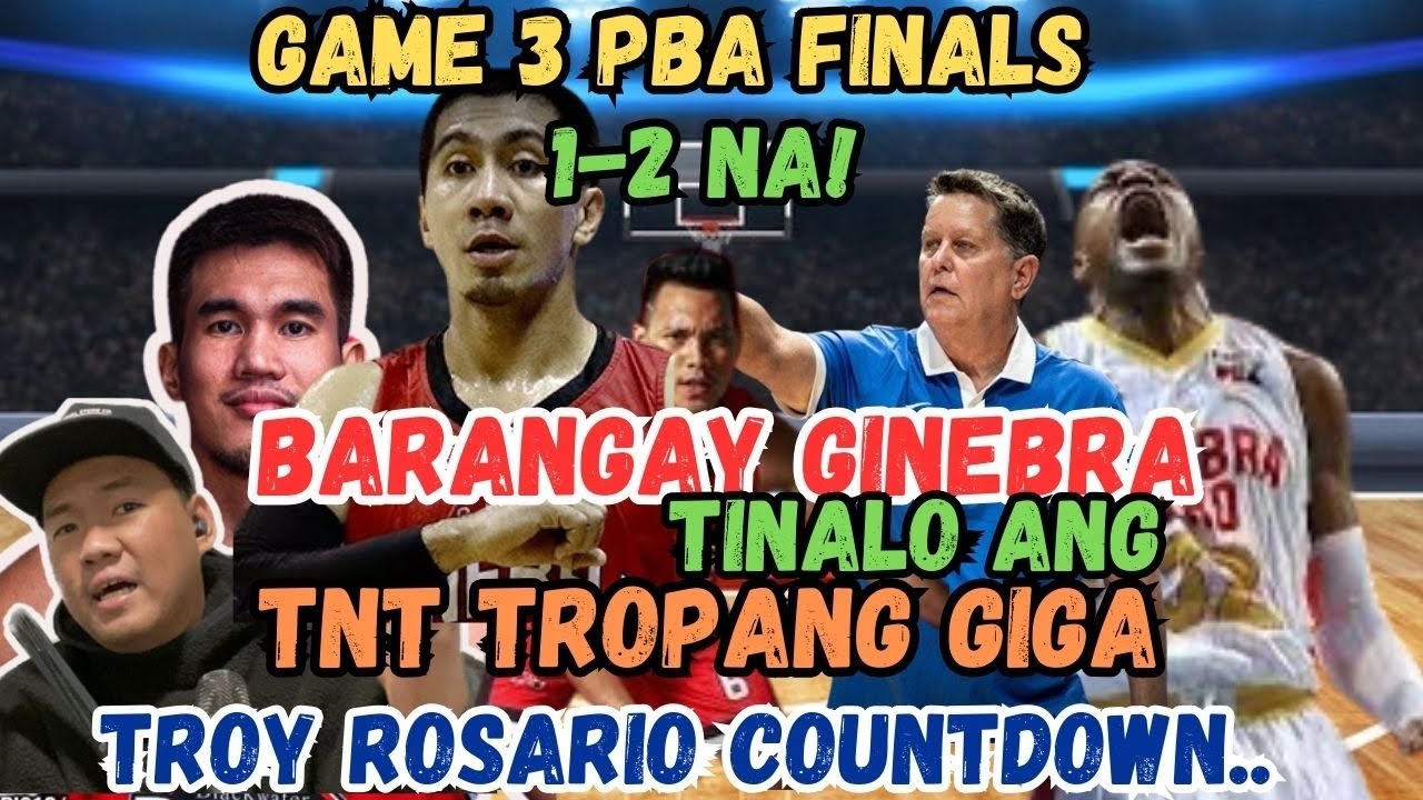 Ginebra | Tinalo Tropang Giga | Game 3 PBA Finals - YouTube