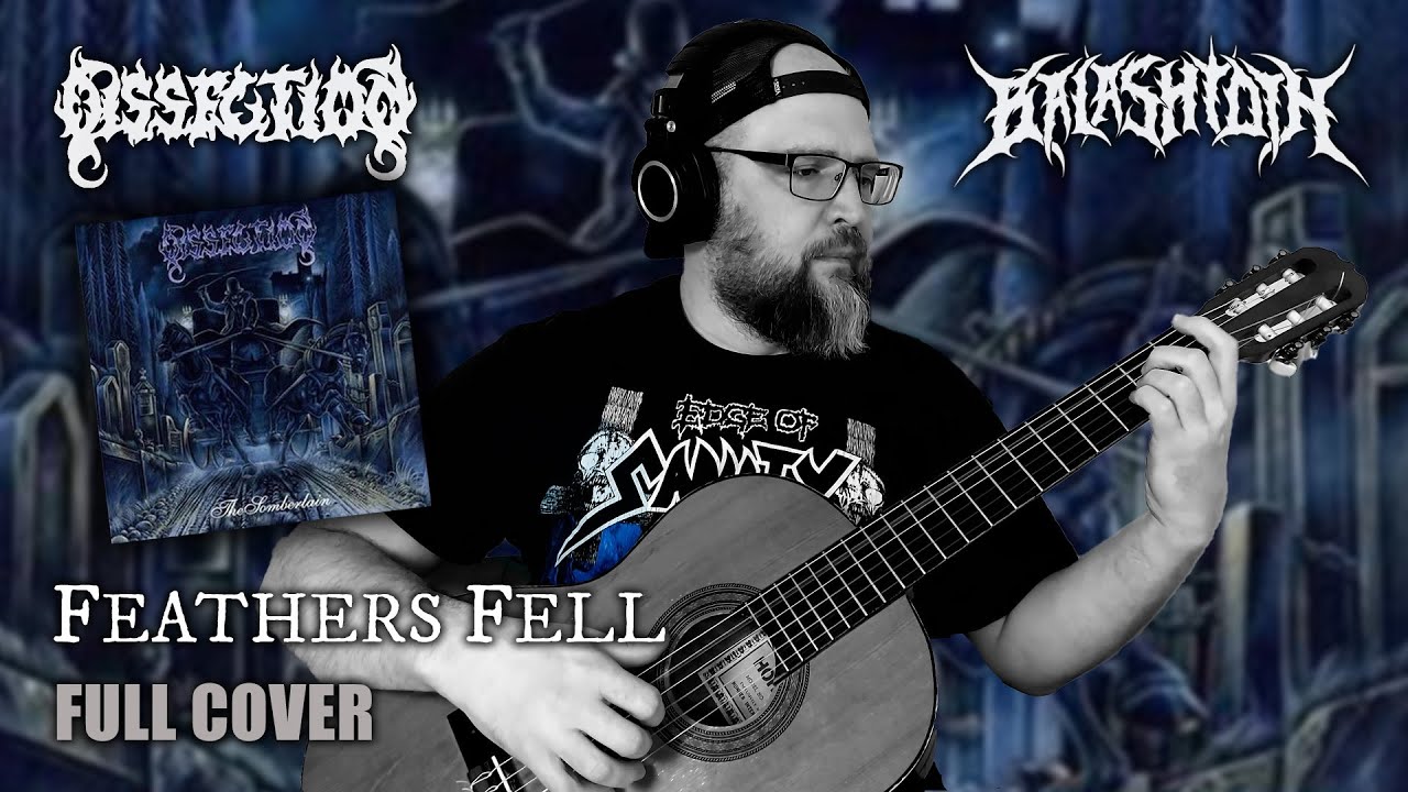 Dissection - Feathers Fell - Full Cover - Tab in Description - YouTube