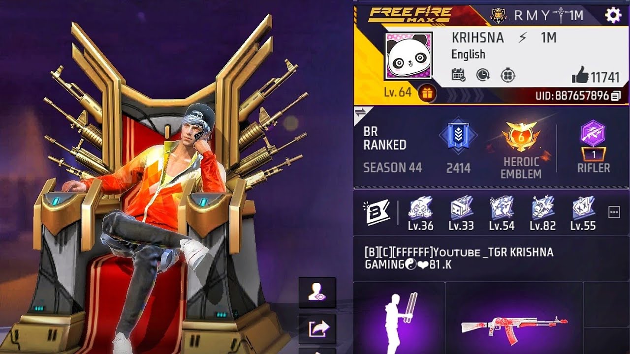 FREE FIRE LIVE WITH KRISHNA 💗FF LIVE🔥😎FREE FIRE LIVE #fflive #freefire ...
