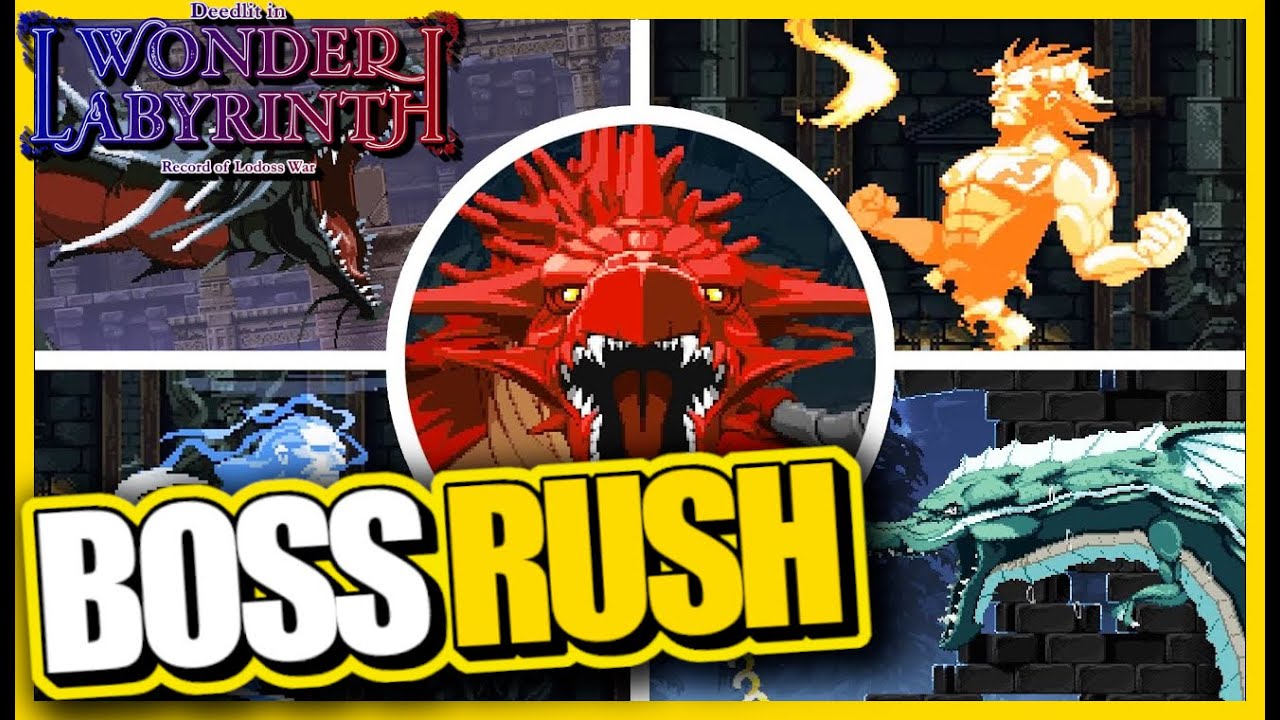 #08 RECORD OF LODOSS WAR: DEEDLIT IN WONDER LABYRINTH [BOSS RUSH] - YouTube