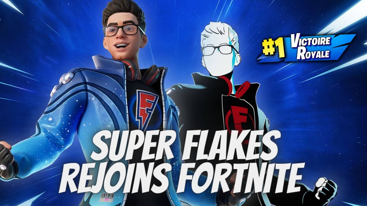 SUPER FLAKES REJOINS L'UNIVERS FORTNITE - YouTube