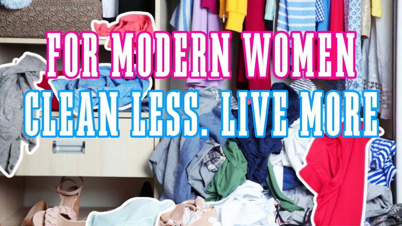 How MODERN WOMEN CLEAN and Still Have TIME FOR THEMSELVES - YouTube