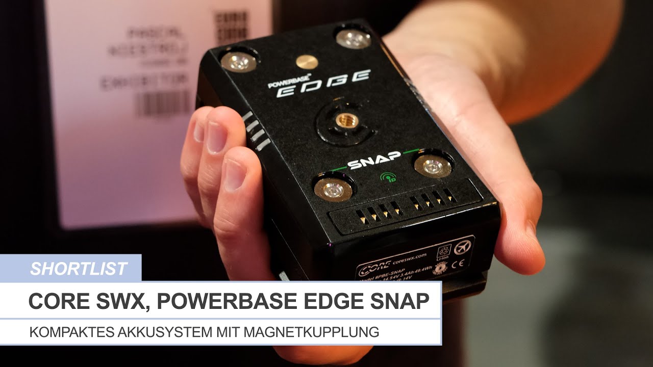 Euro Cine Expo 2024: Shortlist — Powerbase Edge Snap by Core SWX - YouTube
