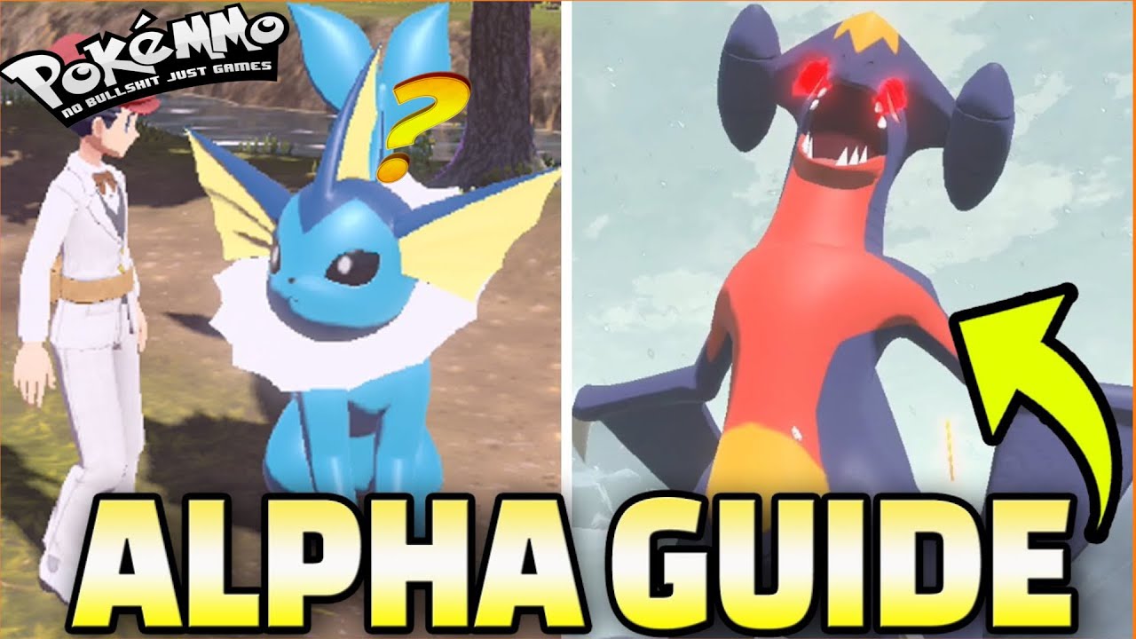 PoKeMMO/Como capturar alphas en pokemmo!!! - YouTube