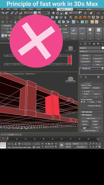 Quick and Efficient Workflow in 3ds Max: Manual vs. Automatic Methods #shorts #3dsmax #tips # ...
