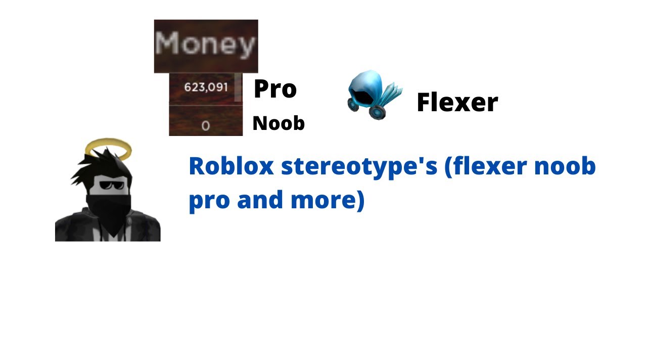 Roblox stereotype's flexer noob pro and more - YouTube