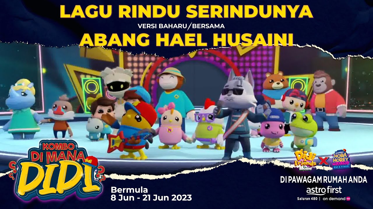 Lagu Rindu Serindunya Versi Baharu Bersama Abang @HaelHusainiOfficial I ...